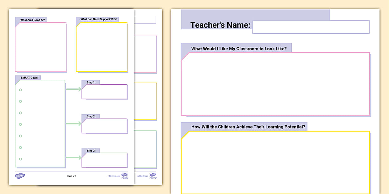 Setting SMART Goals For Teachers | Goal setting | Twinkl GO