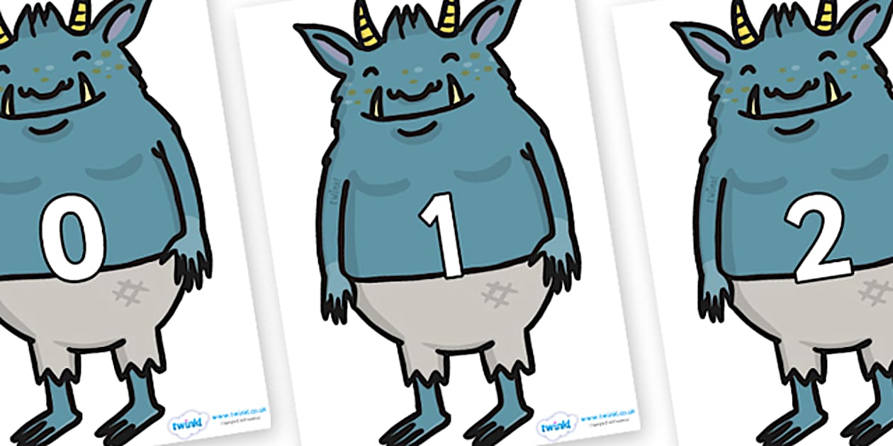 Numbers 0-100 on Trolls (teacher made) - Twinkl