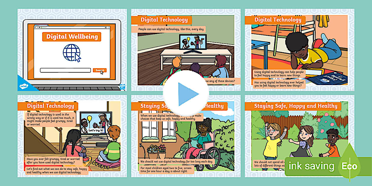EYFS Digital Wellbeing PowerPoint | Twinkl (teacher made)