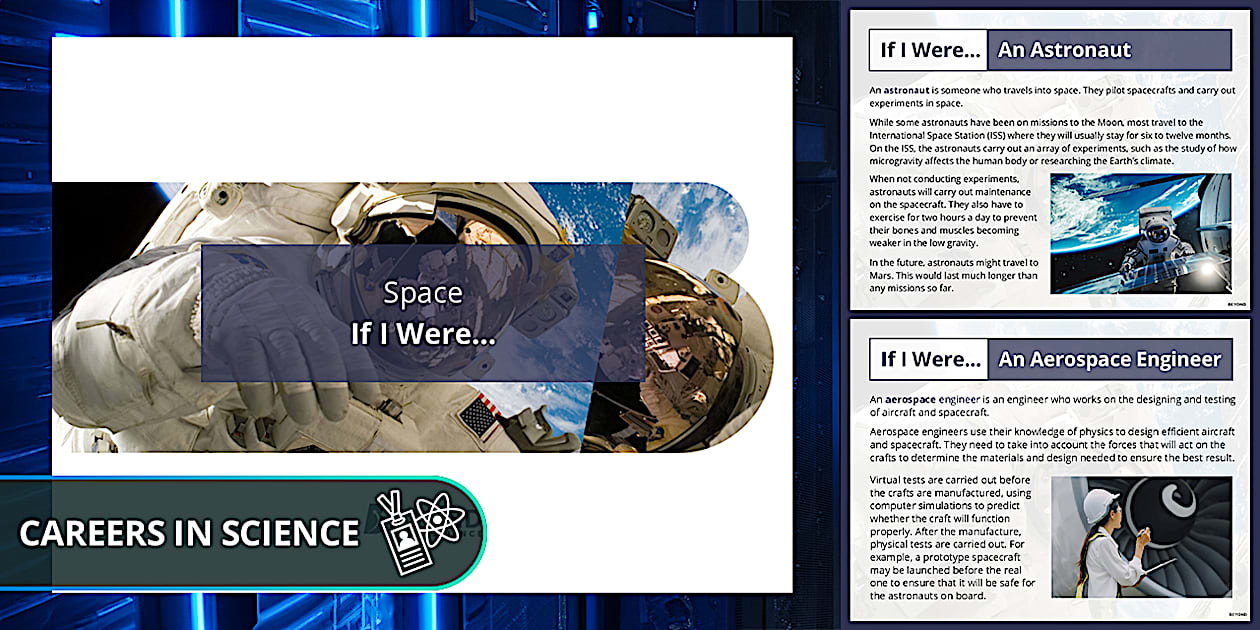 Space Careers PowerPoint | KS3 Physics | Beyond - Twinkl
