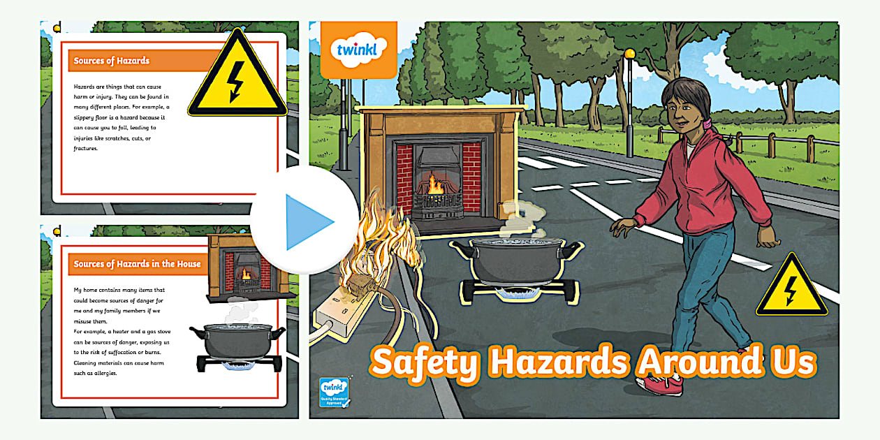 PowerPoint: Safety Hazards Around Us (teacher made) - Twinkl