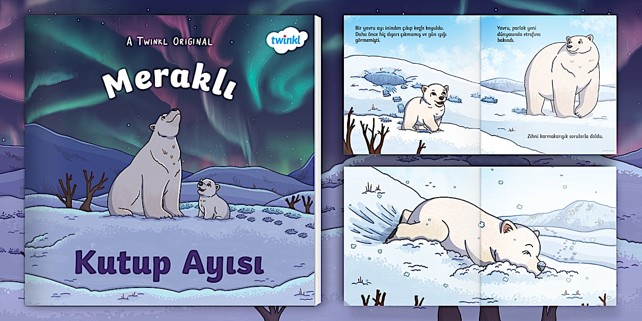 Meraklı Kutup Ayısı | E-Kitap (teacher made) - Twinkl