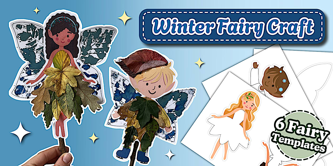 Winter Fairy Craft | Twinkl Plus