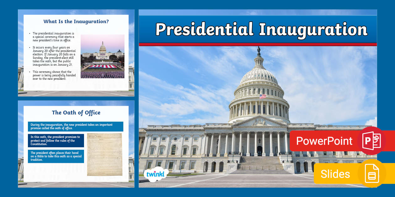 Presidential Inauguration PowerPoint & Google Slides 3rd-5th