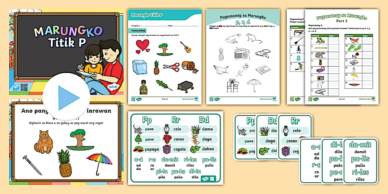 Marungko Titik P Resource Pack | Twinkl (teacher made)