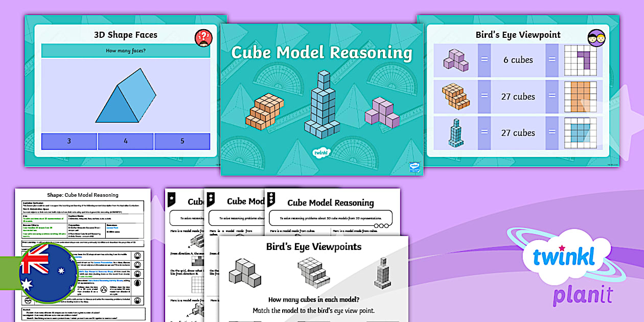 Year 5 Space: 3D Objects from 2D Representations Lesson 2
