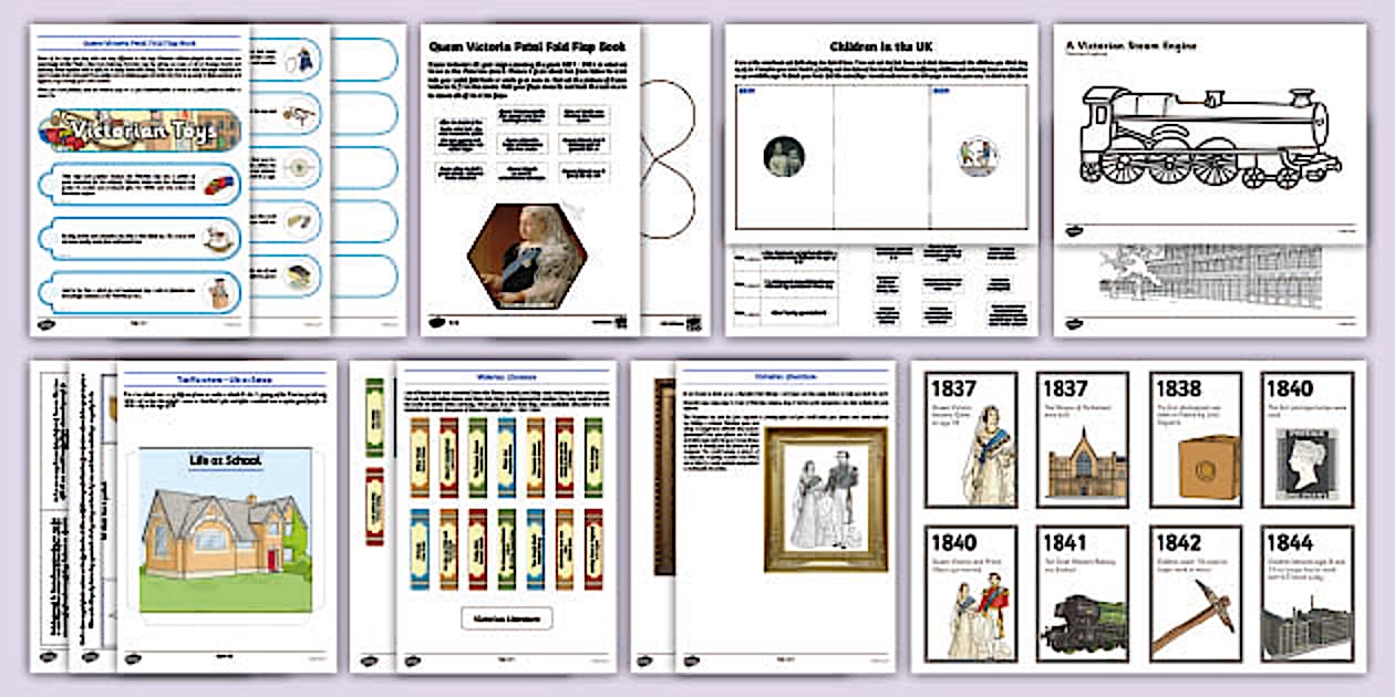 The Victorians Lapbook