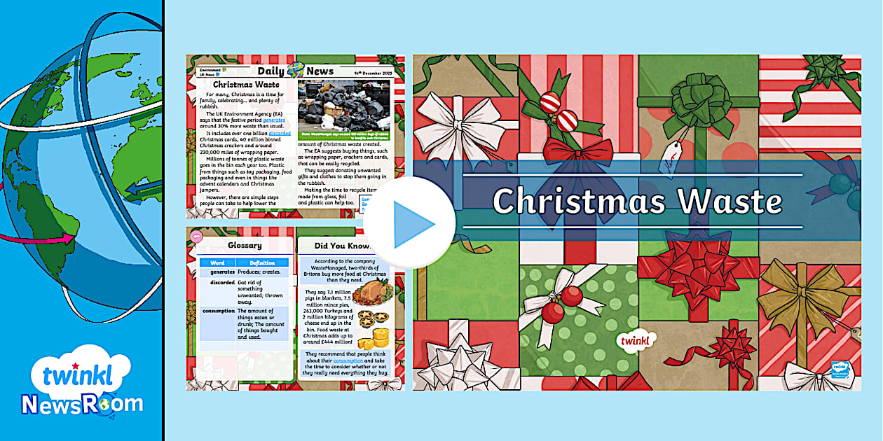 Christmas Waste | Twinkl Resources