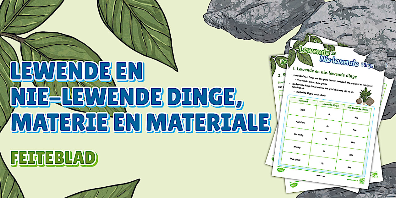 Graad 4 NWT - Kwartaal 1 en 2