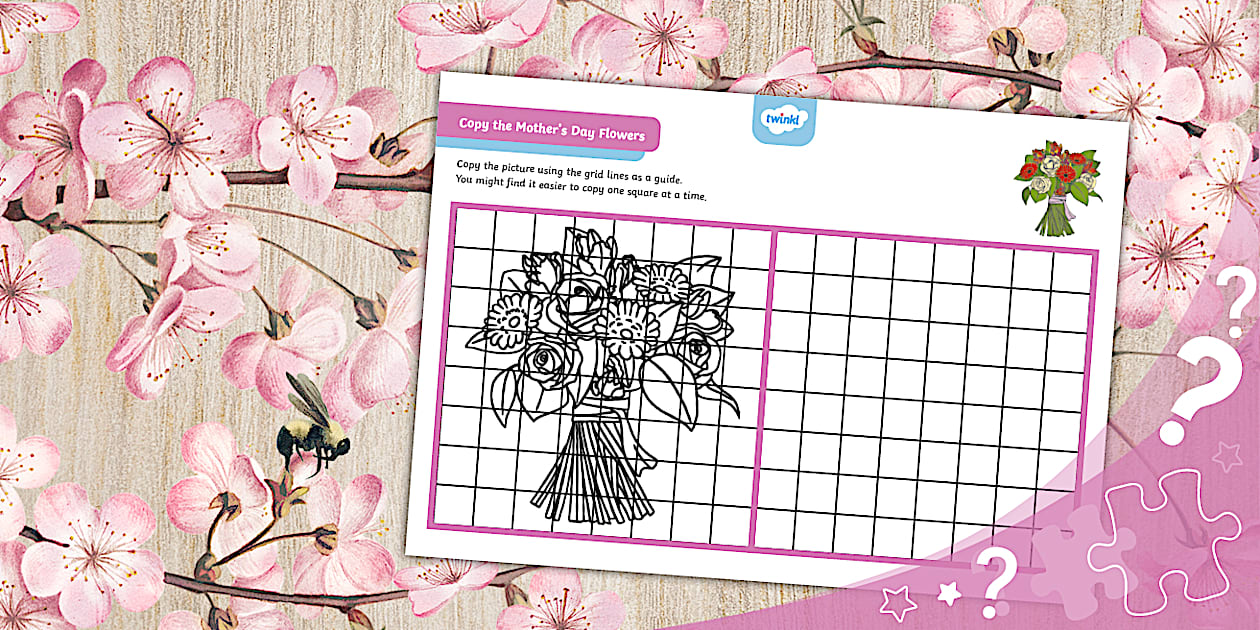 Mother's Day Drawing Challenge - Kids Puzzles (teacher made)