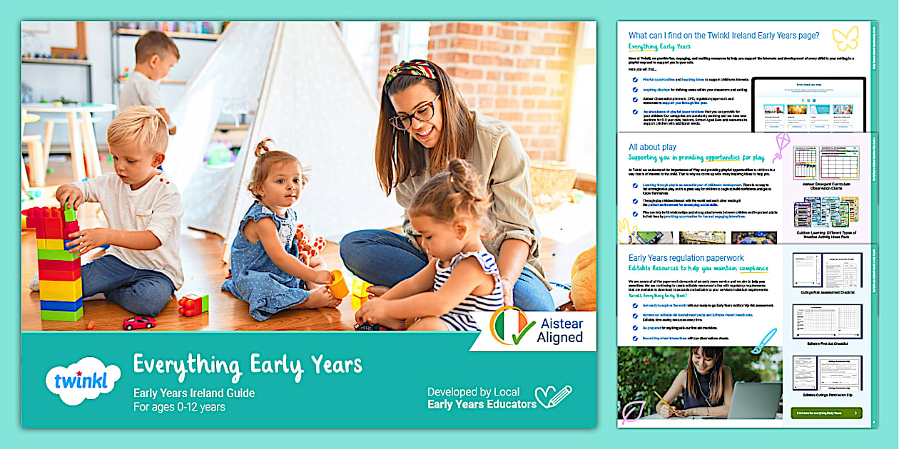 Twinkl Ireland Early Years Membership Guide (teacher made)