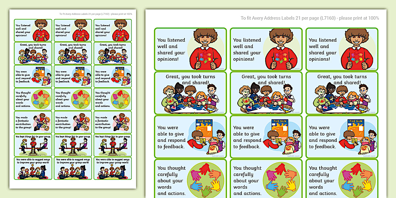 Deep Thinkers Working With Others TSPC Stickers - Twinkl