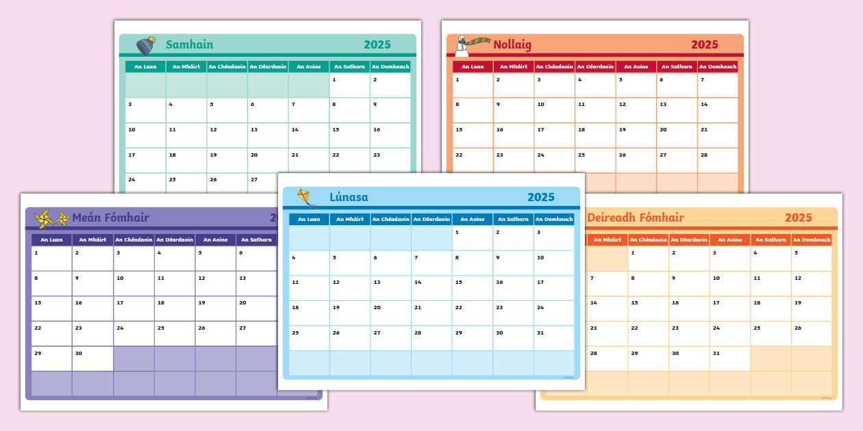 Féilire Acadúil 2025-2026