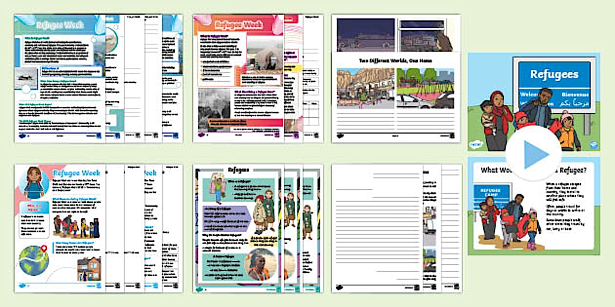 World Refugee Week Resource Pack (teacher made) - Twinkl