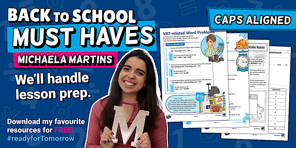 Free Back to School Must Haves with Michaela Martins