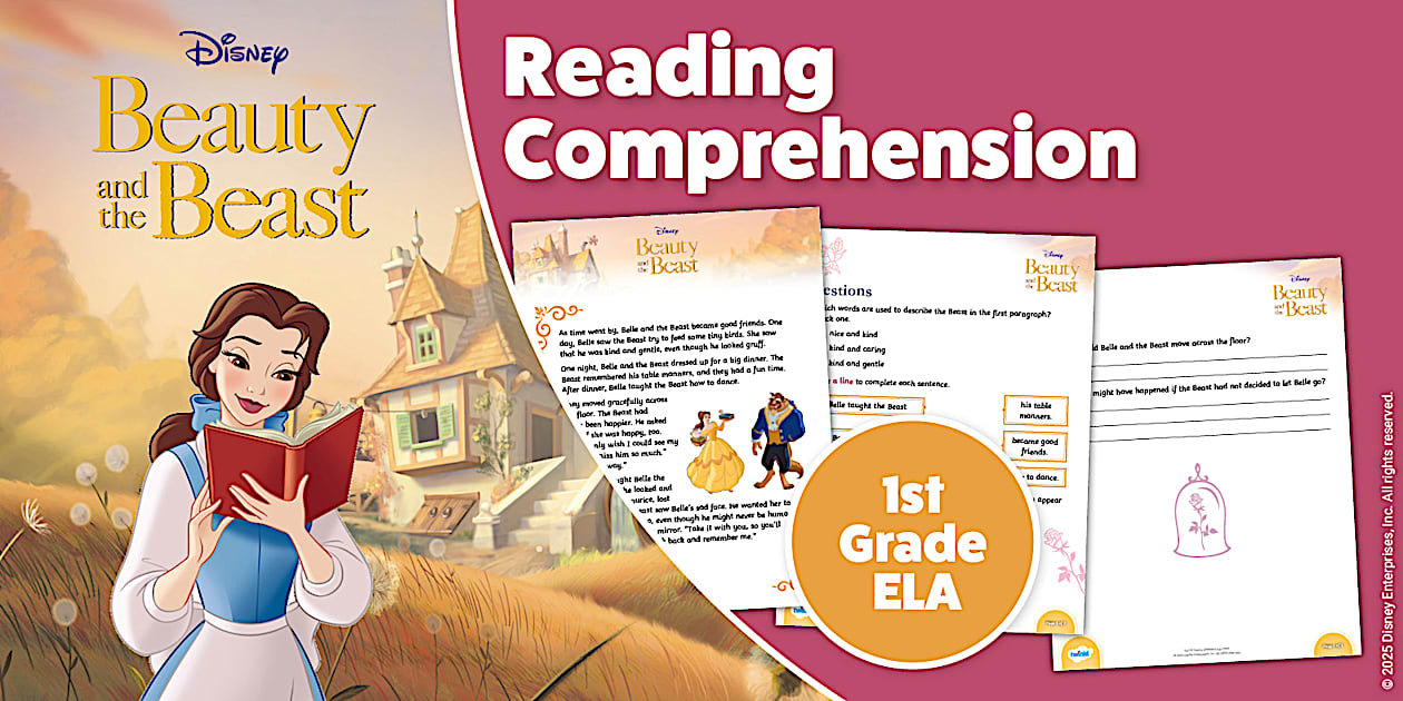 Beauty and the Beast: First Grade Reading Comprehension