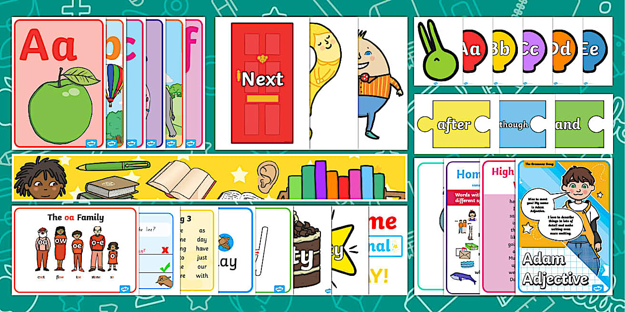 New Zealand Literacy Area Display Pack