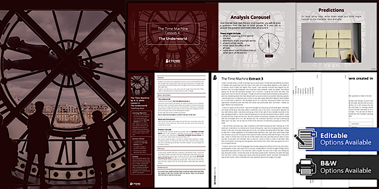 Time Machine Lesson 4: The Underworld | KS3 English - Twinkl