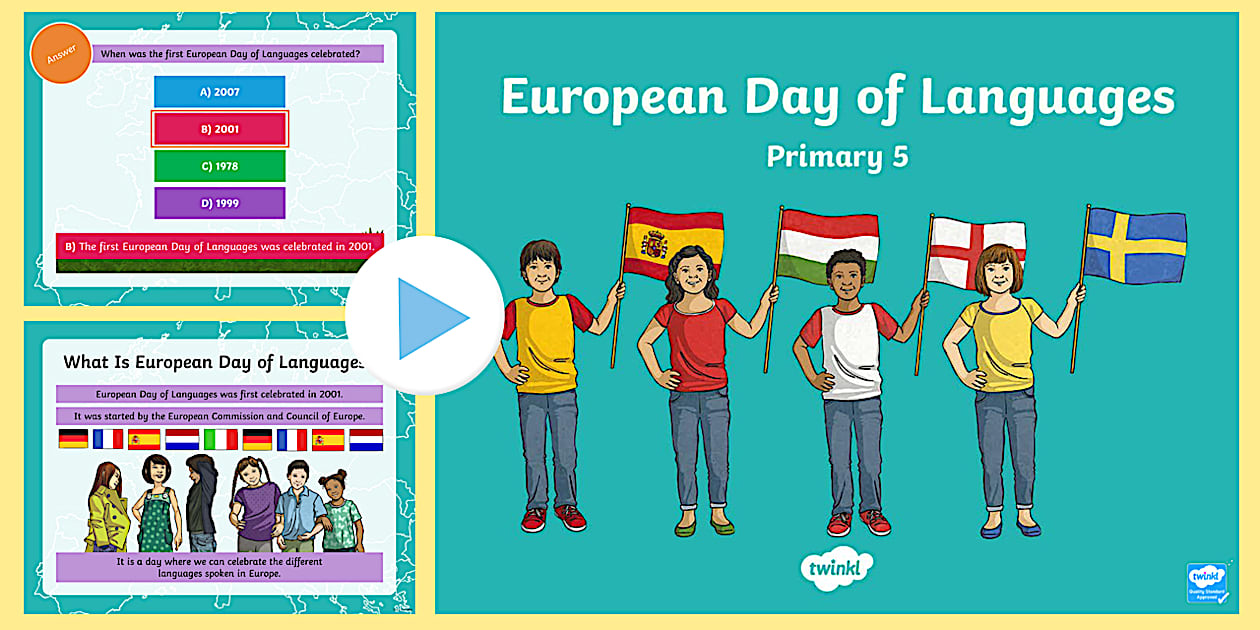 International Day of Languages Template | Twinkl Resources