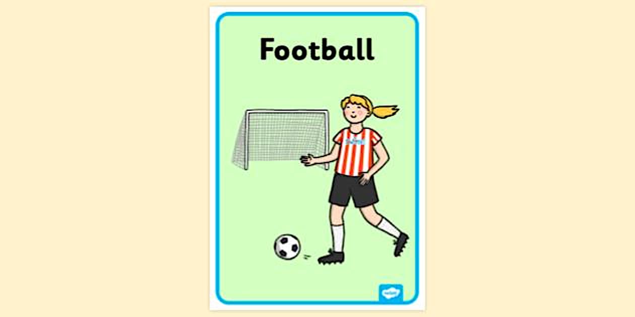 Football Display Poster | Display Posters (teacher made)