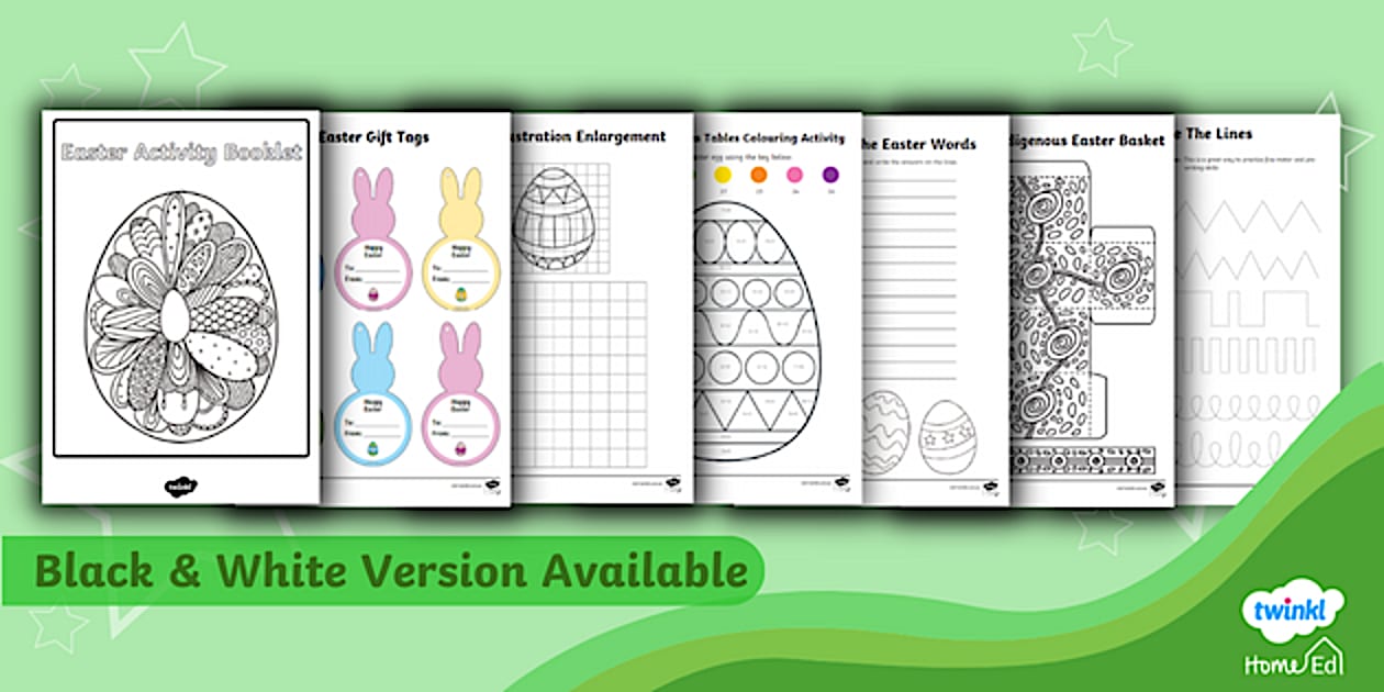 Home Education Easter Activity Booklet (teacher made)