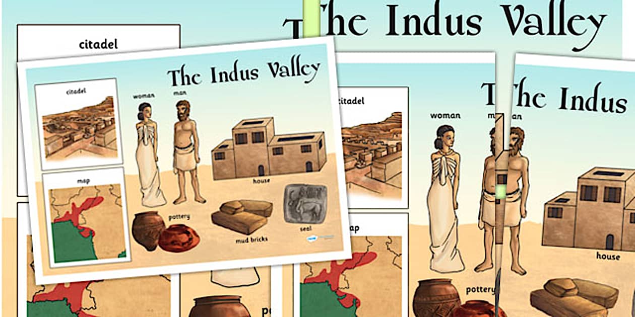 The Indus Valley Large Display Poster (teacher made)