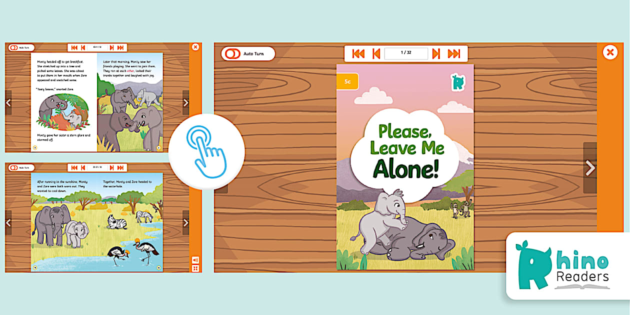 Level 5c Reading Book: Please, Leave Me Alone! - Twinkl