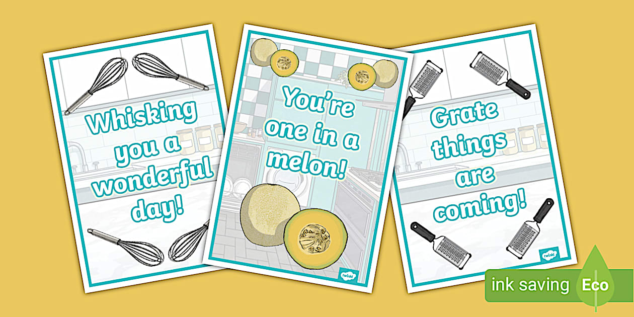 Kitchen Wall Art: Quotes Posters (teacher made) - Twinkl