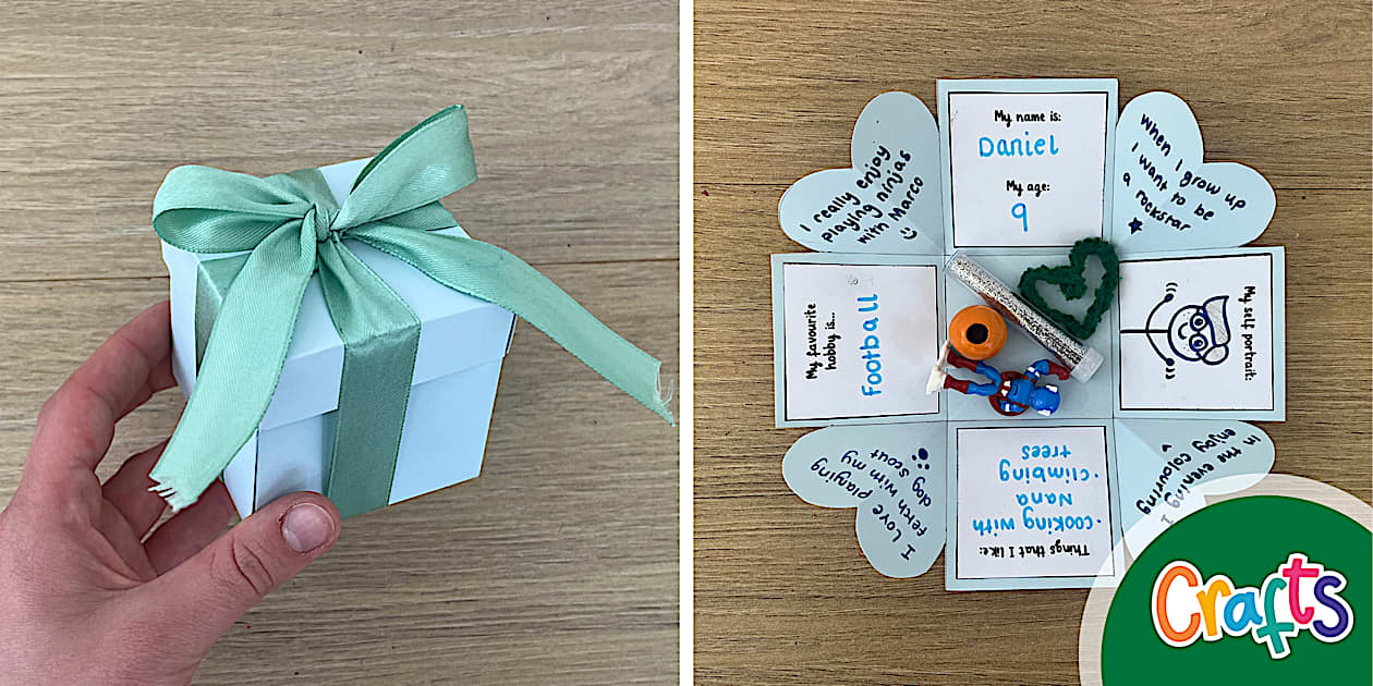 All About Me Memory Box (teacher made) - Twinkl