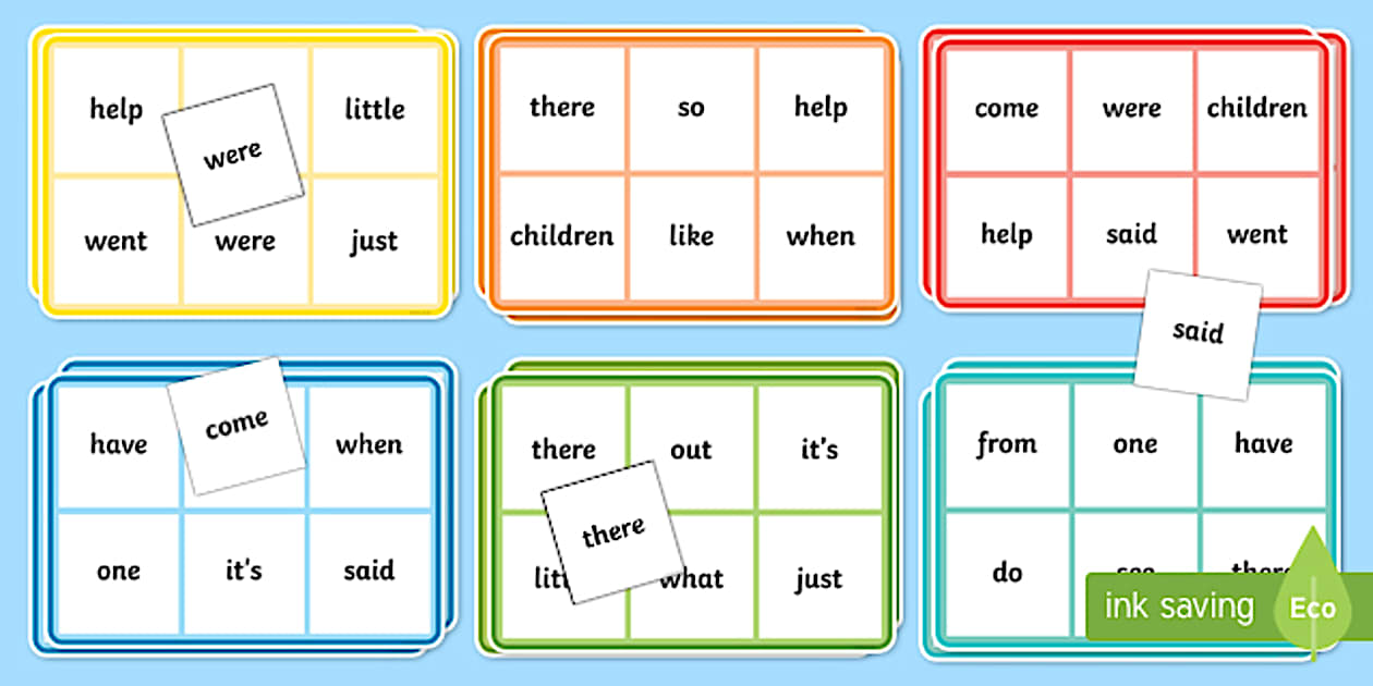 Phase 4 High Frequency Word Bingo - Twinkl