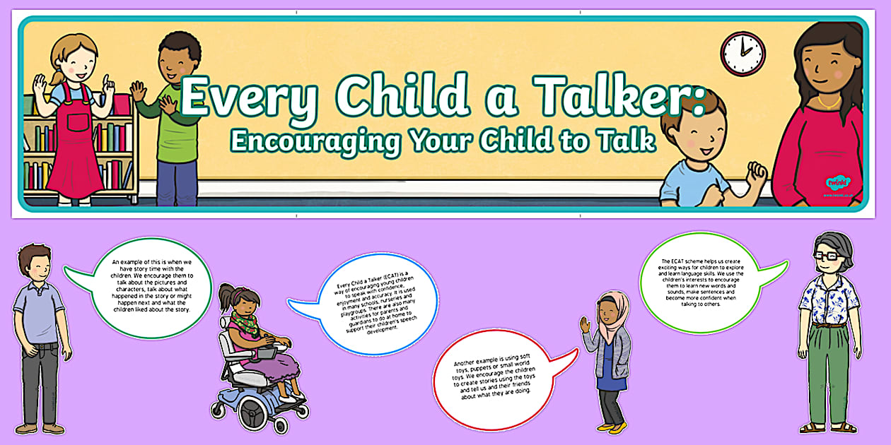 👉 Every Child a Talker Display Pack | ECAT Kindergarten