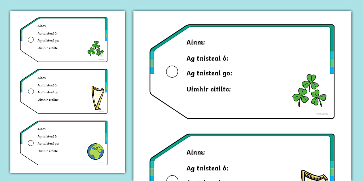 Lipéid na gCásanna (Teacher-Made) - Twinkl