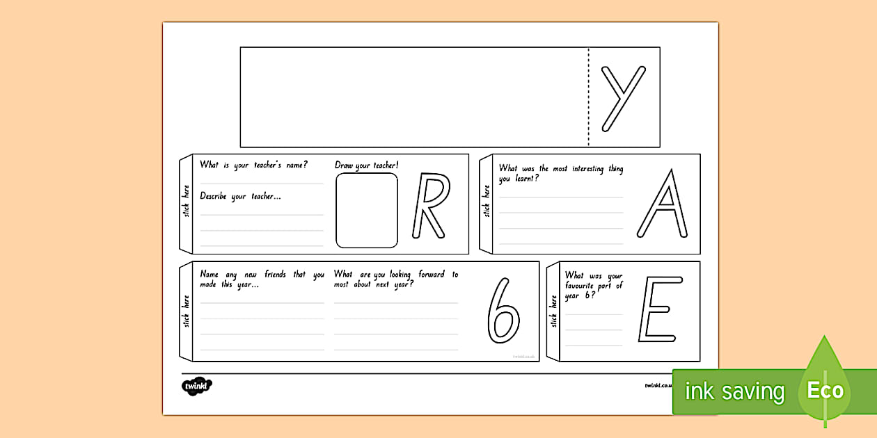 Year 6 Write Up Booklet (teacher made) - Twinkl