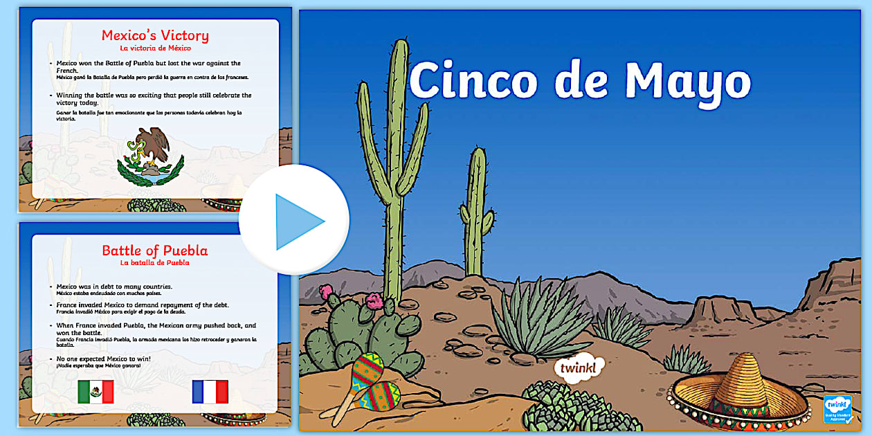 Presentation Cinco de Mayo English/Spanish | Twinkl USA