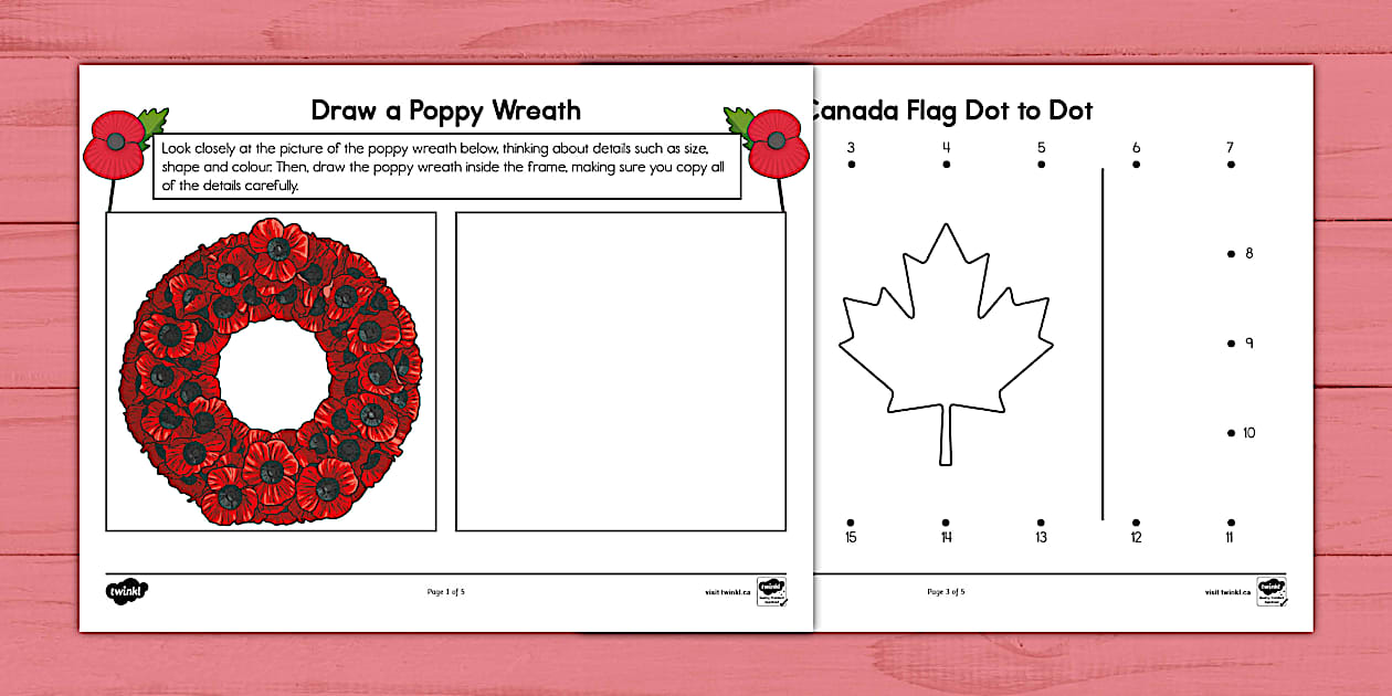 Remembrance Day Drawing Ideas I Twinkl Canada (Teacher-Made)