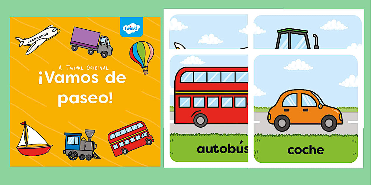 Ebook: ¡Vamos de paseo! (Hecho por educadores) - Twinkl