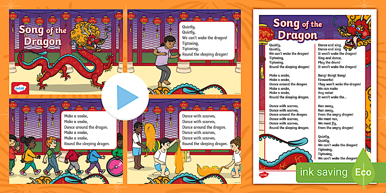 👉 Song of the Dragon (teacher made) - Twinkl