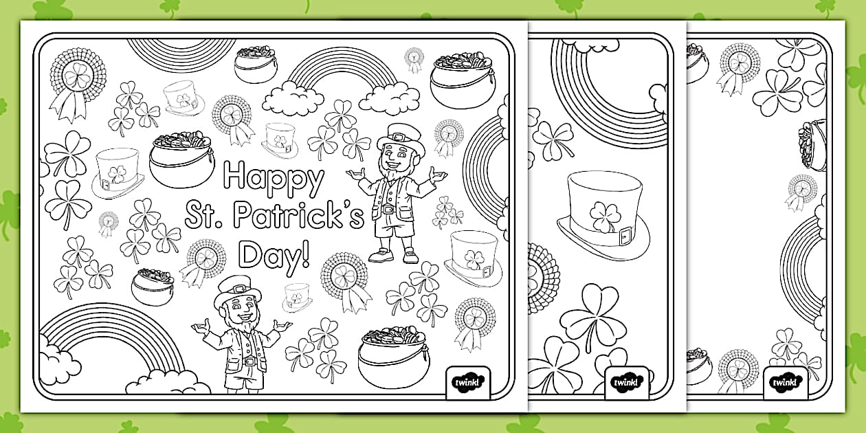 St Patrick's Day Doodle | PreK Resource | Twinkl USA