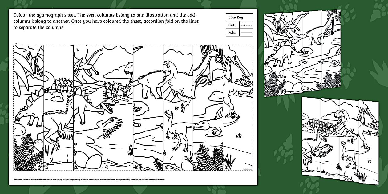 Dinosaurs Agamograph