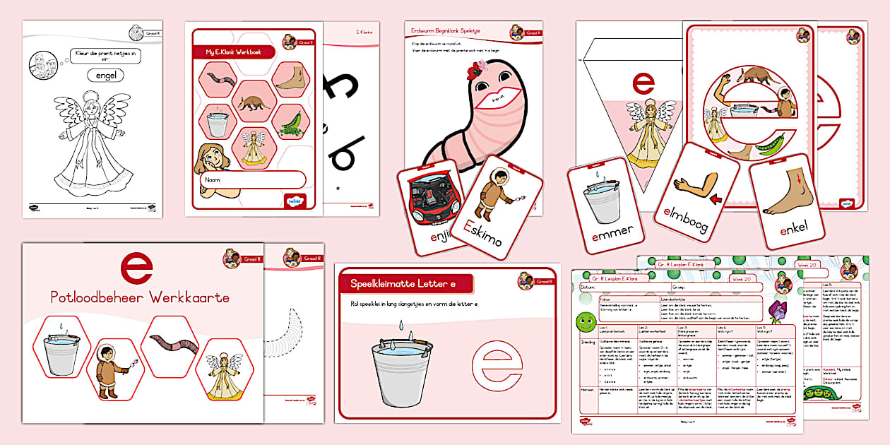 Graad R Klanke Hulpbronpakket e (Teacher-Made) - Twinkl
