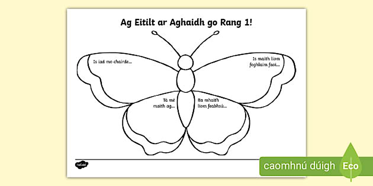 Ag Eitilt ar Aghaidh go Rang 1! (teacher made) - Twinkl