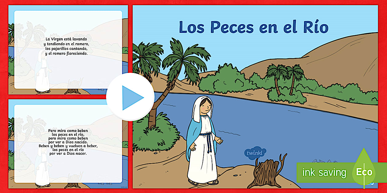 Presentación: Villancico los Peces en el Río - Twinkl