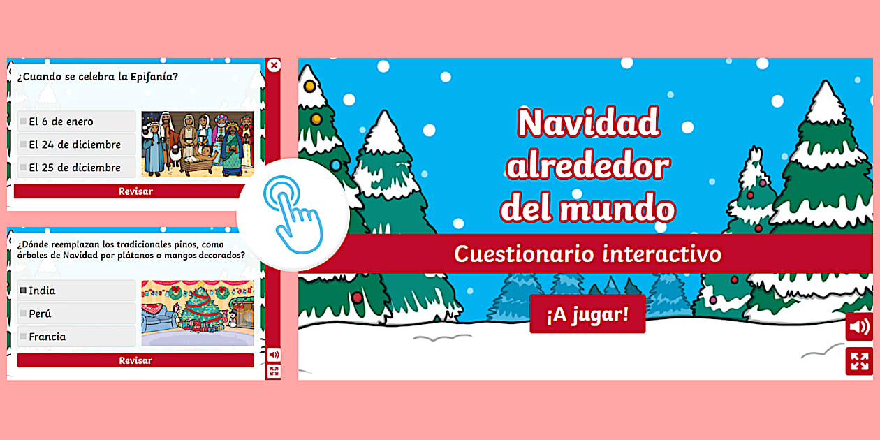 Cuestionario interactivo: Navidad alrededor del mundo