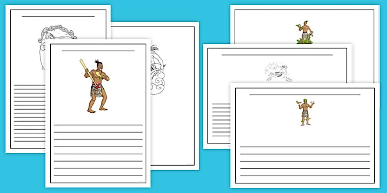 Māori Gods Writing Frames
