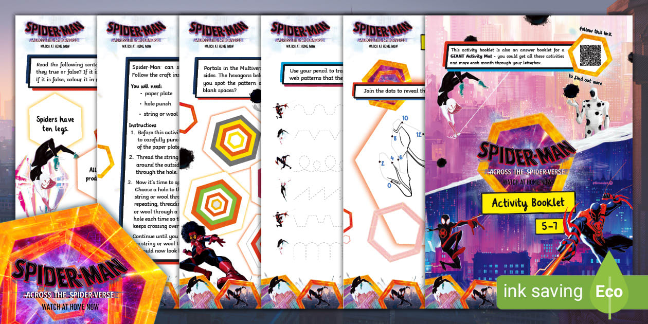 FREE! - Spider-Man™: Puzzle and Activity Booklet [5-7]