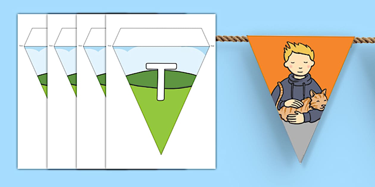 Touch Display Bunting (teacher made) - Twinkl