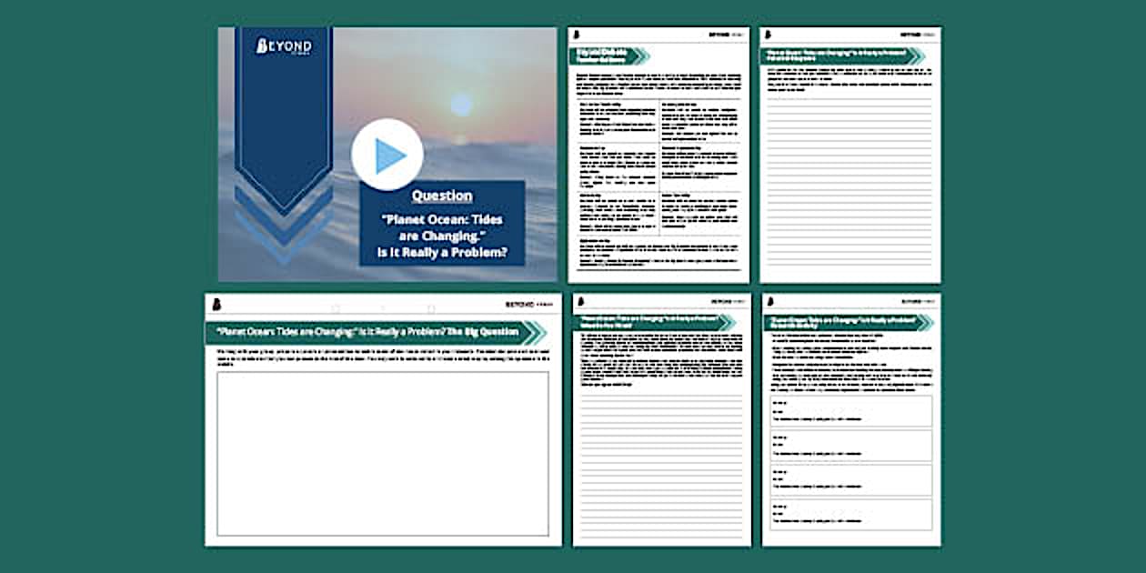 World Oceans Day: Tides Are Changing Debate Pack