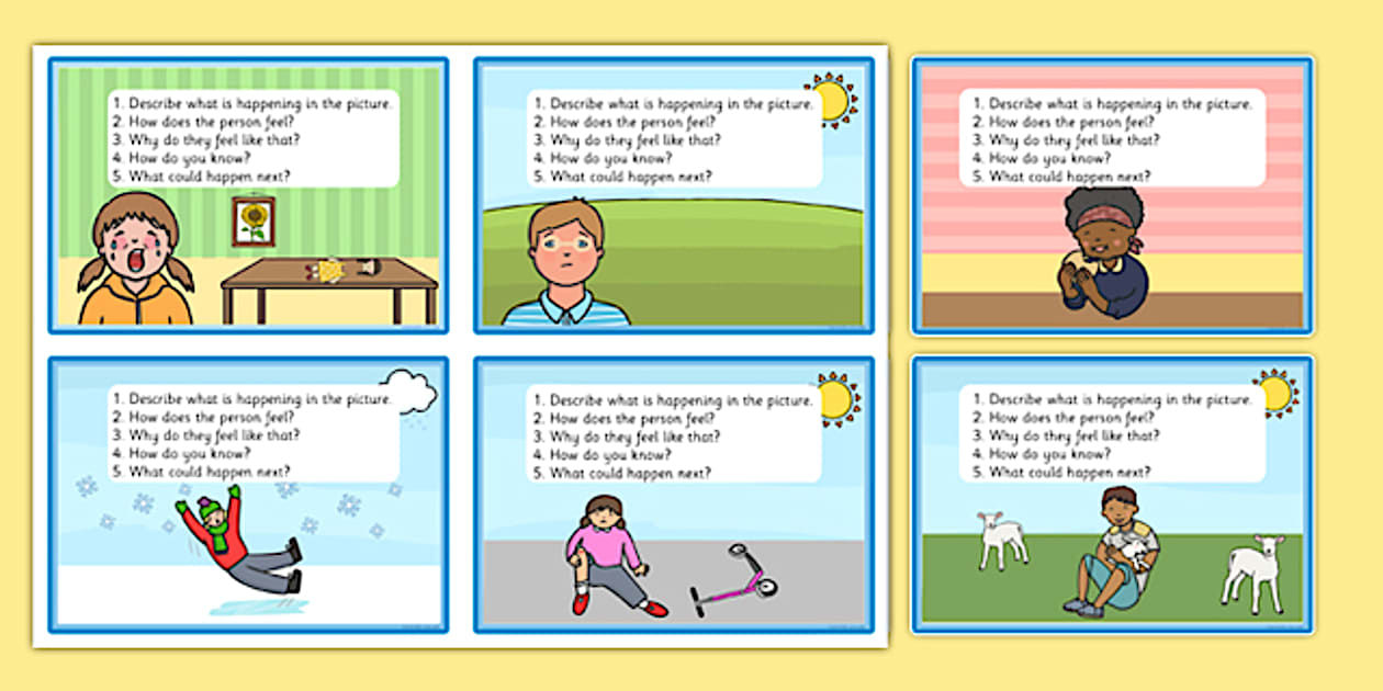 Inference Picture Cards (teacher made) - Twinkl