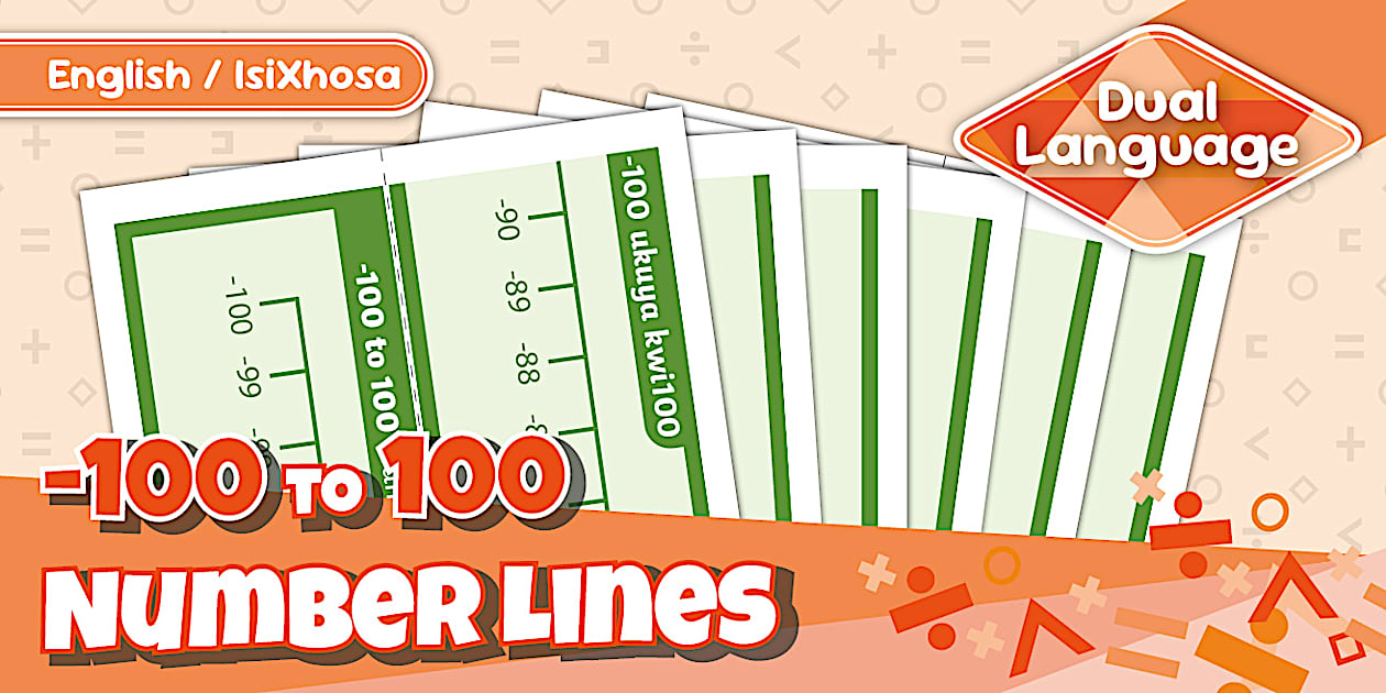 Grade 7 Maths - Term 1 - 100 to 100 Number Line English/IsiXhosa (CAPS