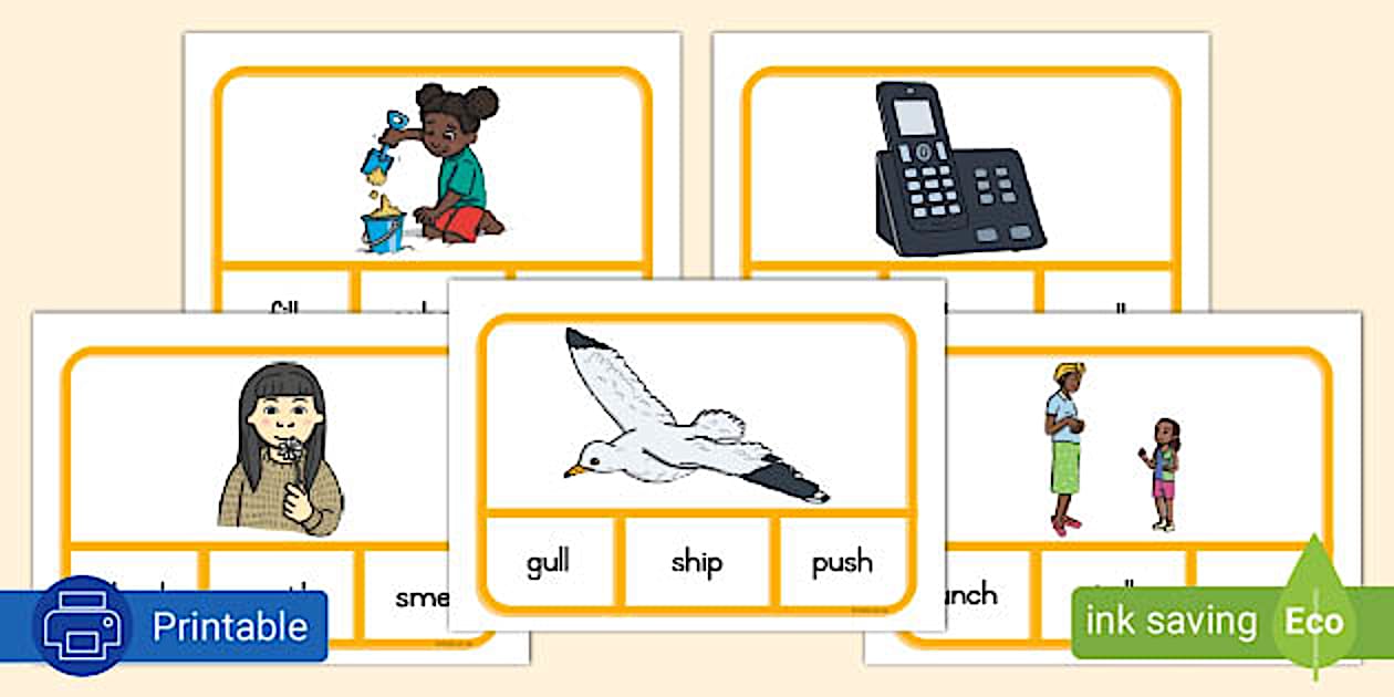 Grade 2 Phonics: -ll Sound Peg Card Activity - Twinkl